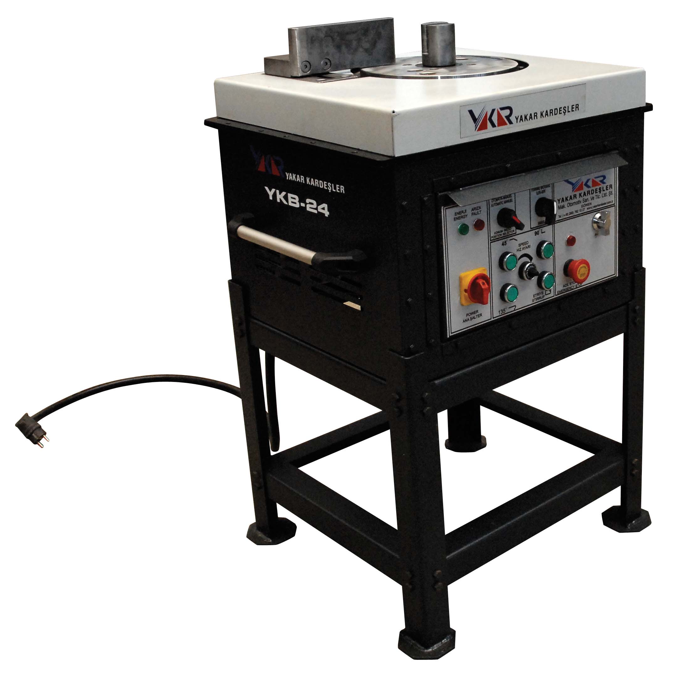 YKB 24 DEMİR BÜKME MAKİNASI - Yakar Çelik Dövme El Aletleri A.Ş